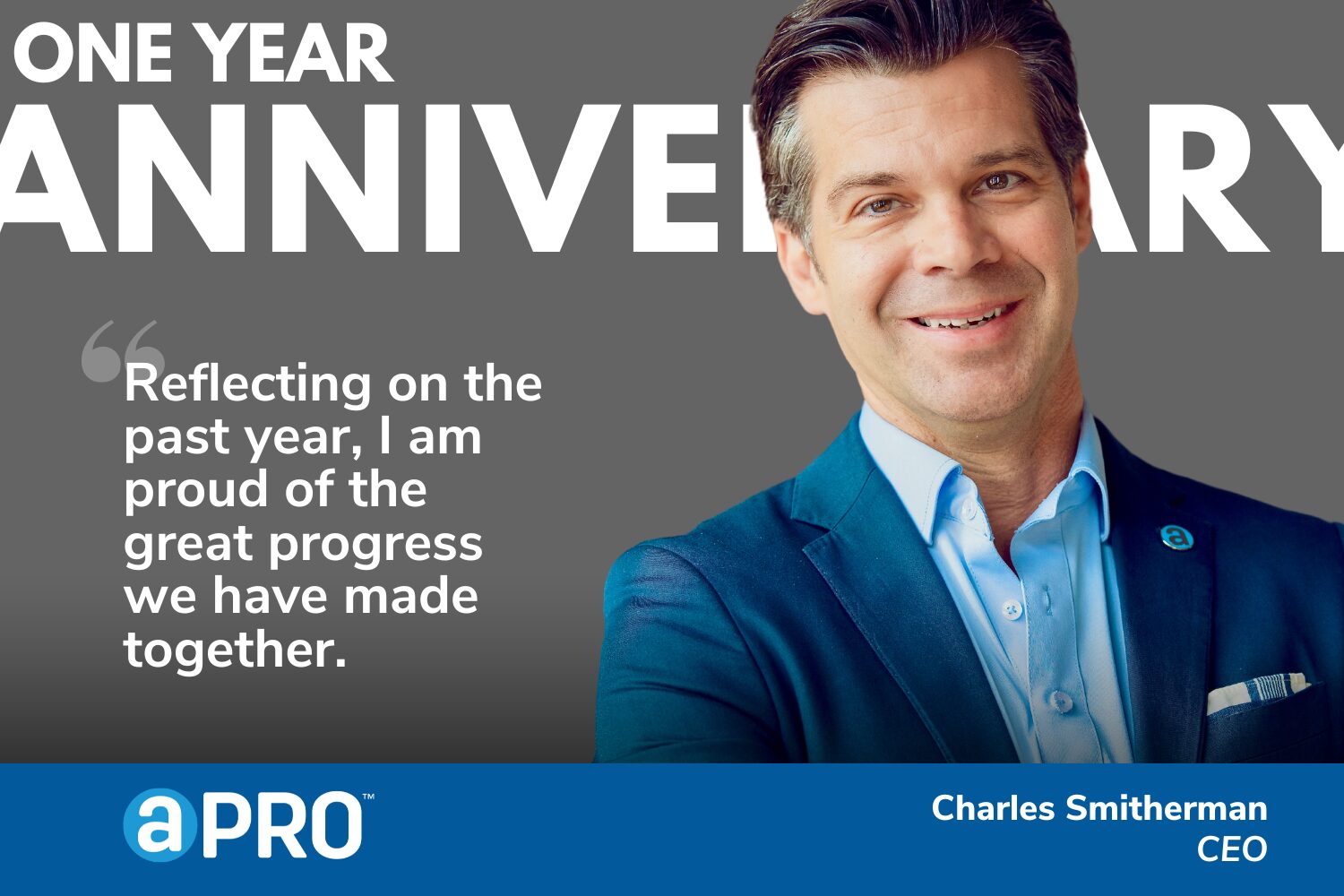 Smitherman Celebrates Year One as APRO CEO - APRO