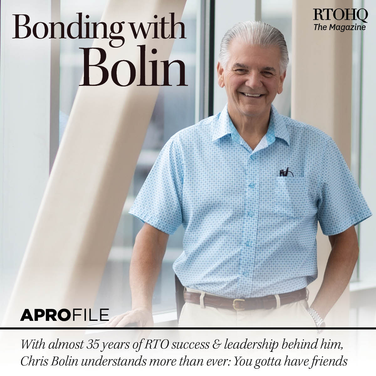 APROFILE: Chris Bolin – Bonding with Bolin - APRO